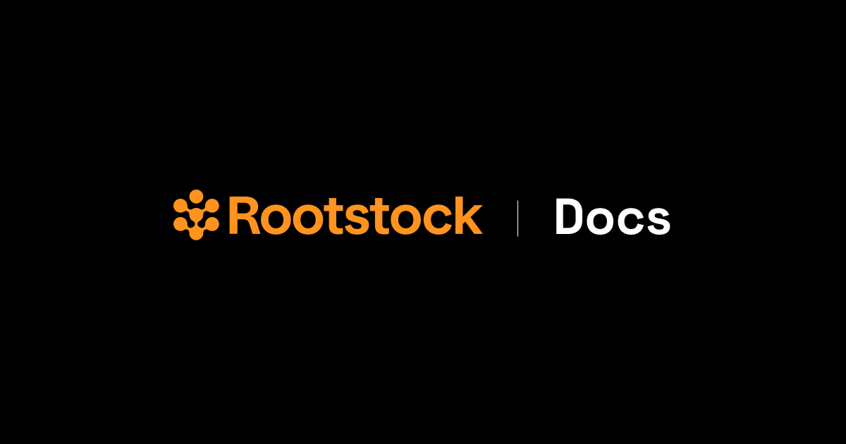 Rootstock 기본 개념 | Rootstock Developers Portal